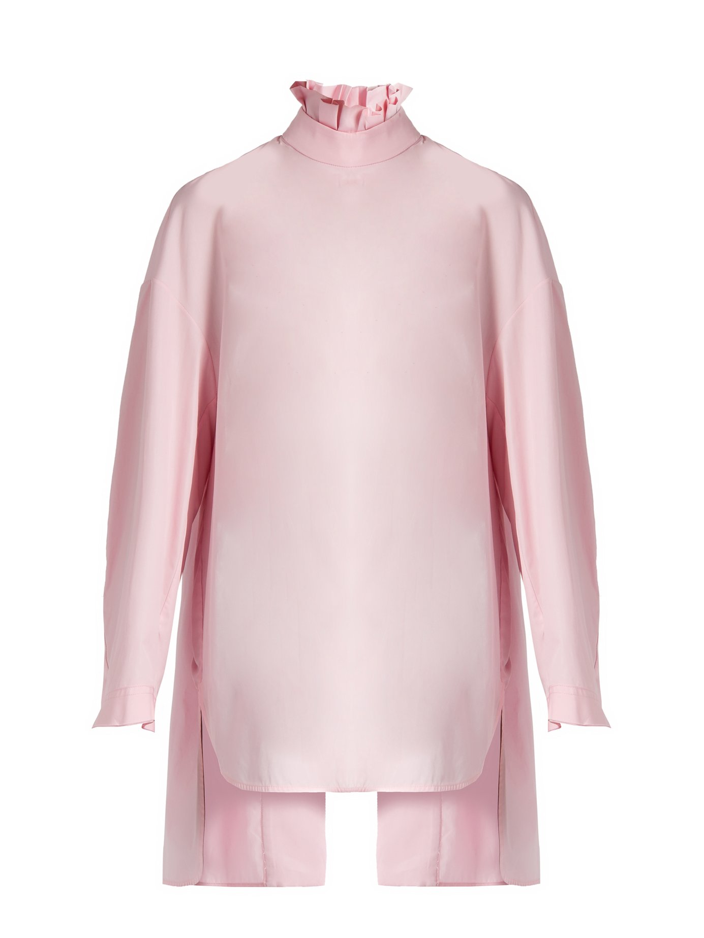 Ellery - Runaways Pleated-Collar Cotton Shirt | ABOUT ICONS