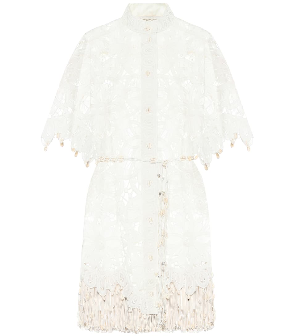 Zimmermann - Wavelength Silk Shirt Dress | ABOUT ICONS Zimmermann - Wavelength Silk Shirt Dress | ABOUT ICONS