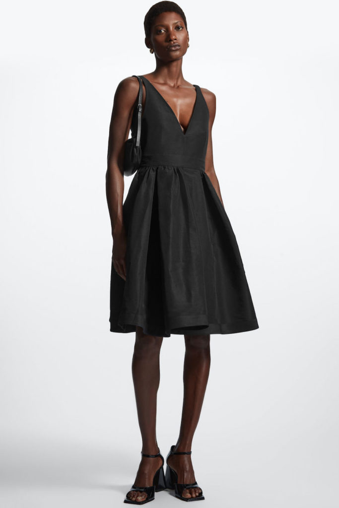 COS - Deep V-Neck Dress | ABOUT ICONS
